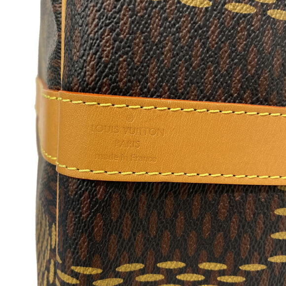 Louis Vuitton | Bags | Louis Vuitton Boston Bag Damier Giant Keepall ...
